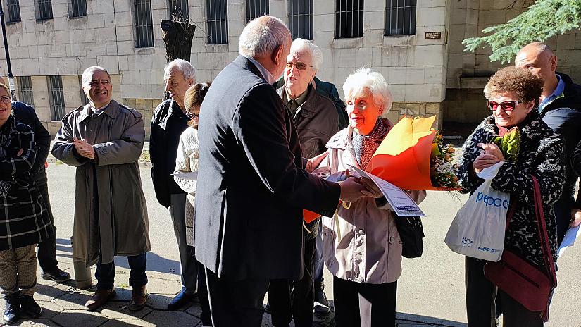 Паметна плоча на Стефан Зафиров откриха днес в Стара Загора